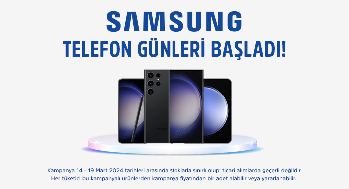 Samsung Telefon Günleri Kampanyası!