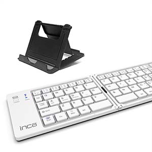 INCA IBK-580BT BLUETOOTH KATLANABİLİR KABLOSUZ KLAVYE-BEYAZ - Vatan ...