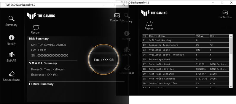 ASUS Tuf Gaming AS1000 1TB USB-C 3.2 Taşınabilir SSD - Vatan Bilgisayar