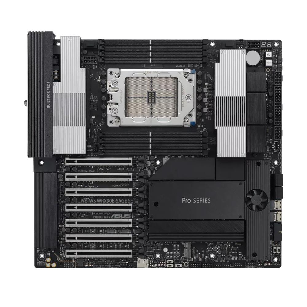 ASUS Pro WS WRX90E-SAGE SE sTR5 Soket AMD DDR5 WRX90 AMD M.2 Anakart ...