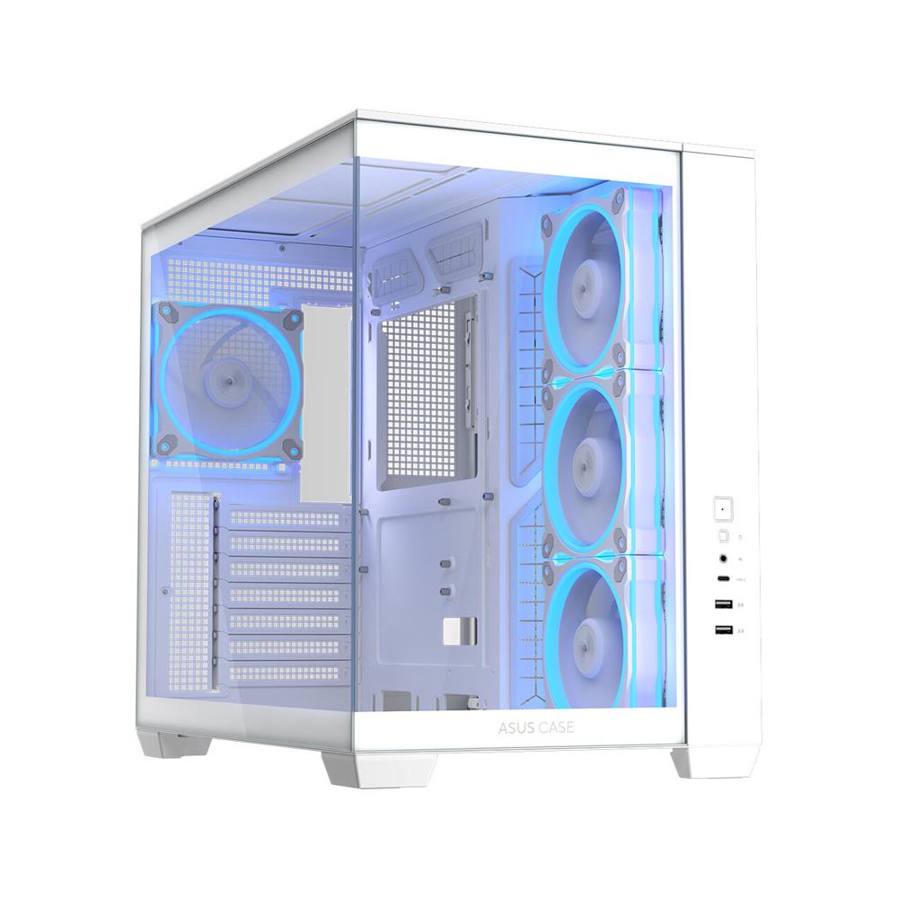 ASUS A32 PLUS TG ARGB BEYAZ 4x120mm ARGB FANLI ATX KASA - Vatan Bilgisayar