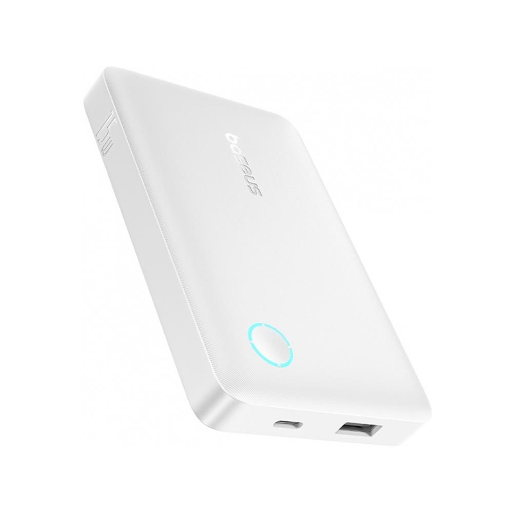 Baseus EnerFill FP11 10000mAh 15W Powerbank - Beyaz - Vatan Bilgisayar