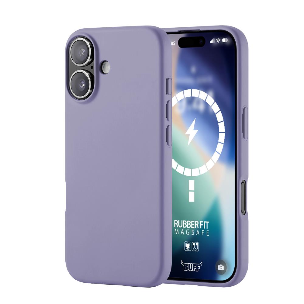 Buff iPhone 17 Magsafe Rubber Fit Silikon Kılıf Purple - Vatan Bilgisayar