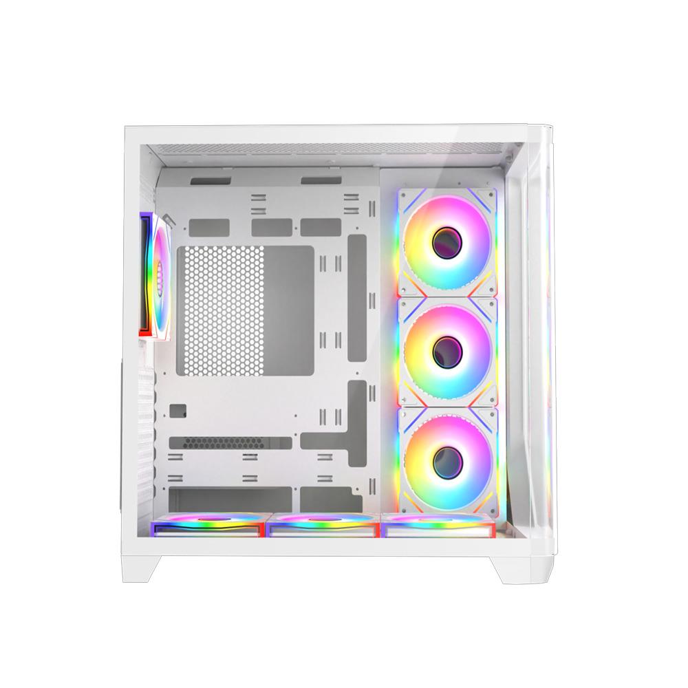 FAZEON F3 750W 80PLUS BRONZE 7x120mm ARGB Fanlı ATX Beyaz Bilgisayar ...