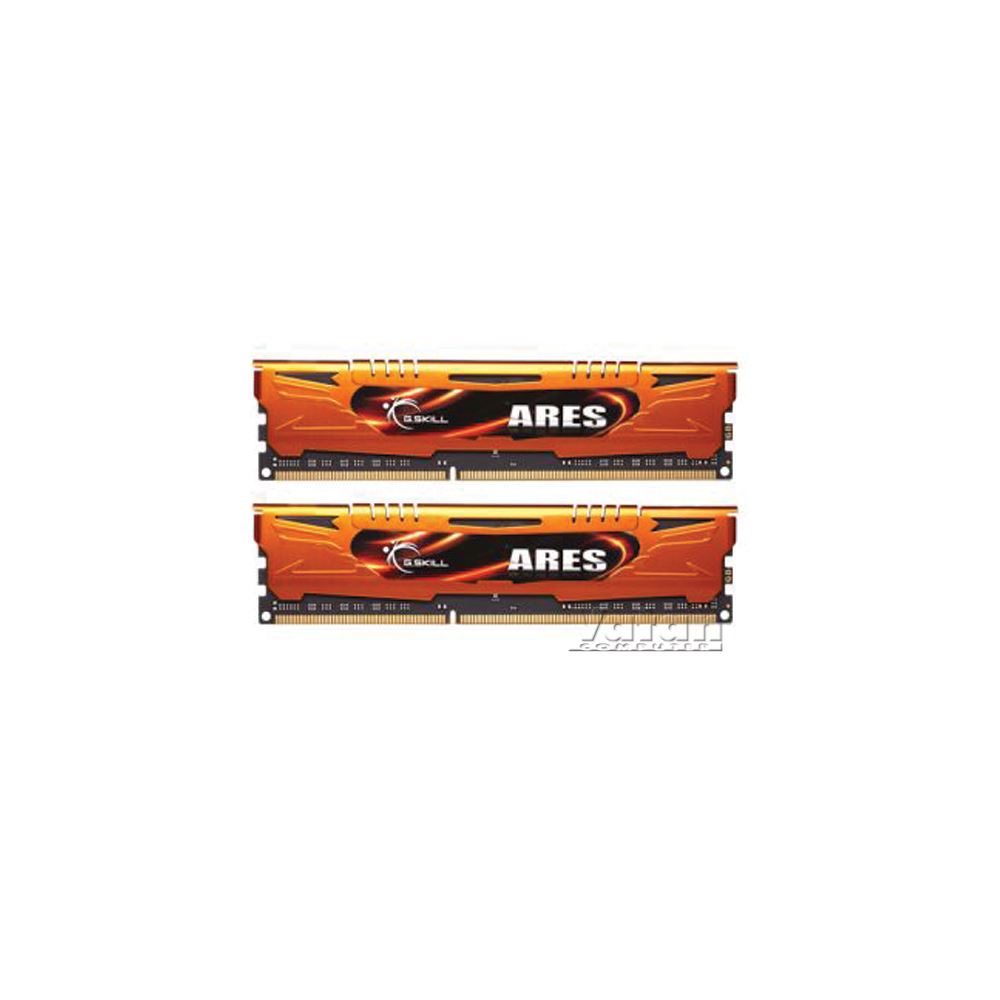 16GB (2x8GB) Ares Orange Low Profile DDR3 1600MHz CL10 Dual Kit Ram ...