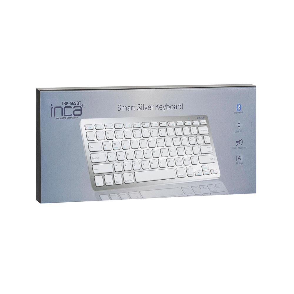 INCA IBK-569BT BLUETOOTH 3.0 AKILLI KLAVYE - Vatan Bilgisayar