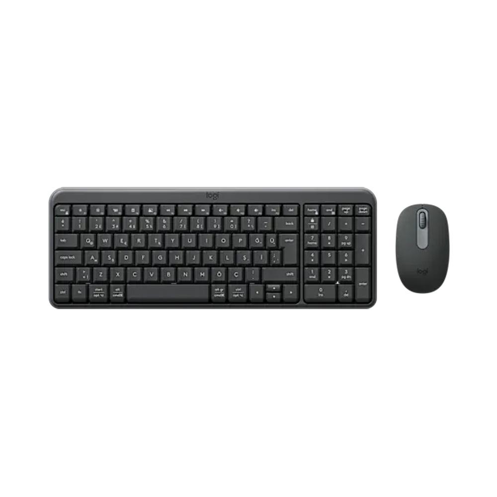 LOGITECH MK250 KABLOSUZ KLAVYE MOUSE SET-GRAFIT - Vatan Bilgisayar