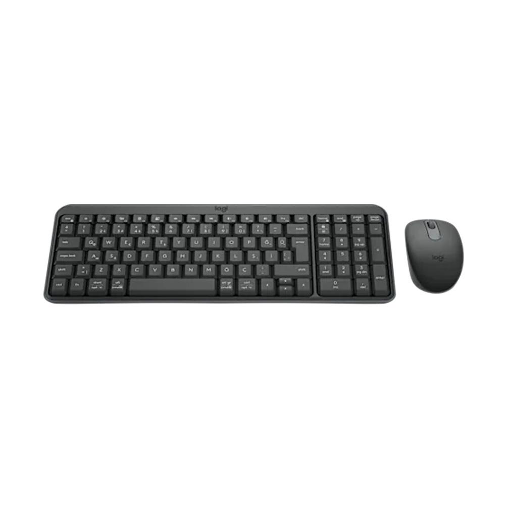LOGITECH MK250 KABLOSUZ KLAVYE MOUSE SET-GRAFIT - Vatan Bilgisayar