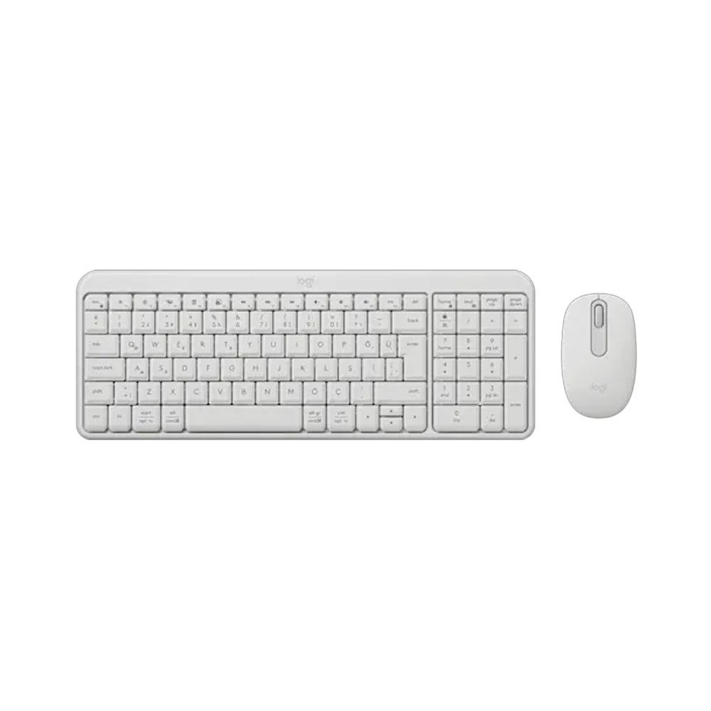 LOGITECH MK250 KABLOSUZ KLAVYE MOUSE SET-BEYAZ - Vatan Bilgisayar