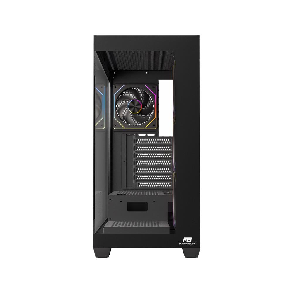 POWER BOOST 750W 80PLUS BRONZE ATX 3.1 PCI-E 5.1 4x120mm ARGB FANLI ATX ...