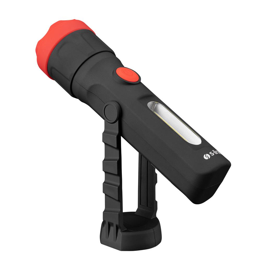S-link SL-F999 3W+3W Ledli Dönen Stantlı Pilli Led El Feneri - Vatan ...