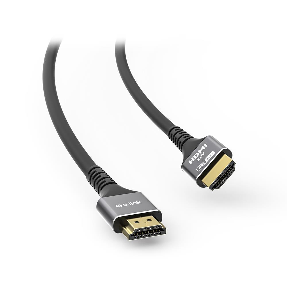 S-link SW-SGG042 HDMI TO HDMI 40m 19+1 Metal v2.0 4K (4096*2160) 30Hz ...