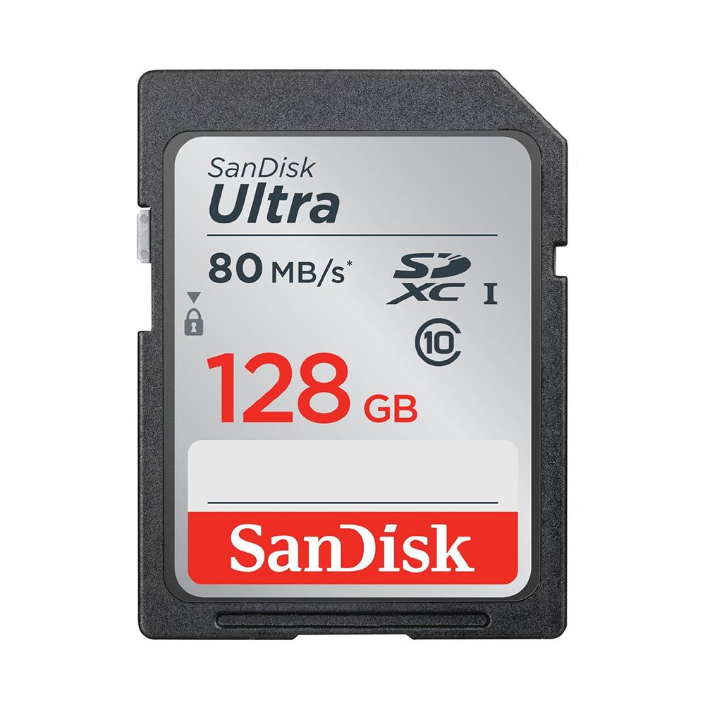 SANDISK FLA ULTRA 128 GB 533X CLASS 10 UHS-I SDHC HAFIZA KARTI (80MB/S ...
