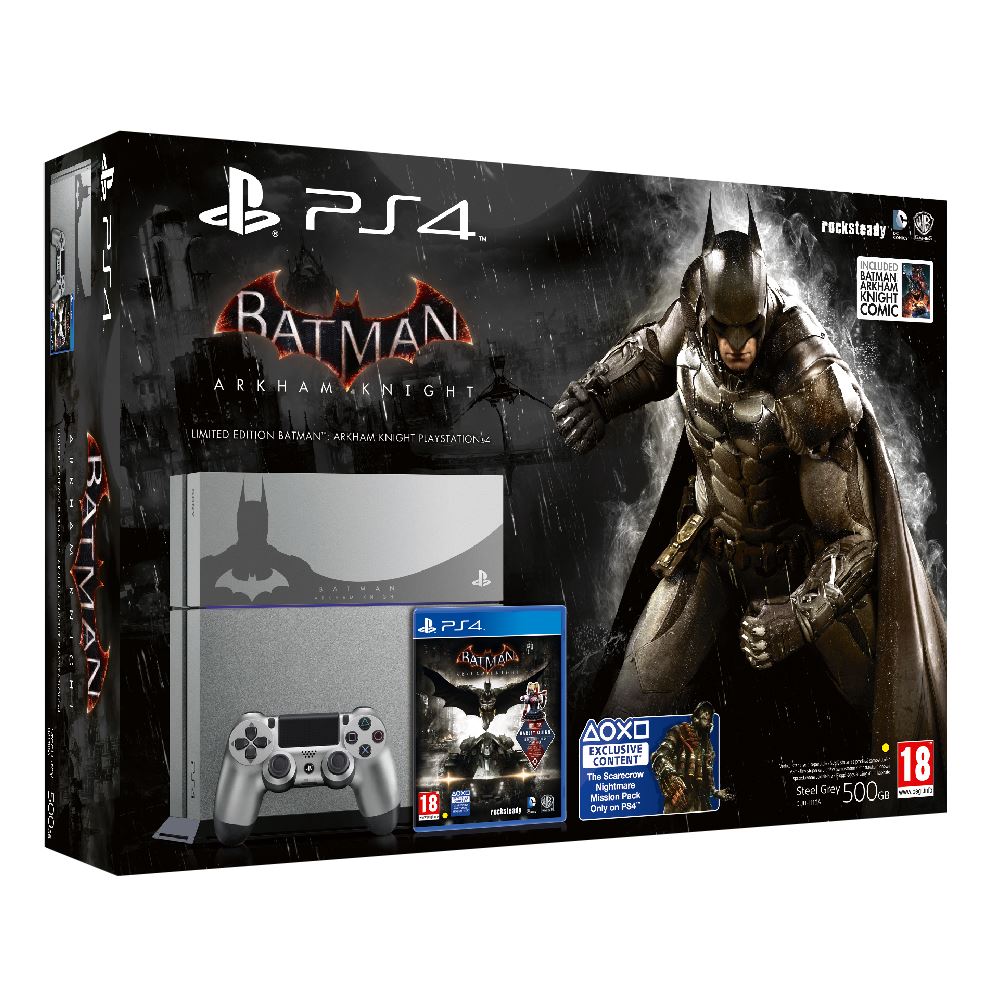 SONY Batman Arkham Knight / Comic Special Edition PS4 500GB B/ TUR OYUN ...