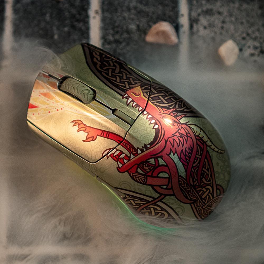 STEELSERIES CS2 DRAGON LORE COUNTER STRIKE 18000 DPI WIRELESS GAMING ...