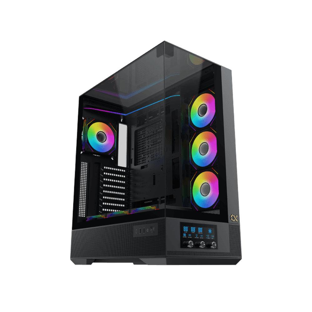 XIGMATEK VISION PRO SİYAH 7x12cm ARGB MidT E-ATX GAMING KASA - Vatan ...