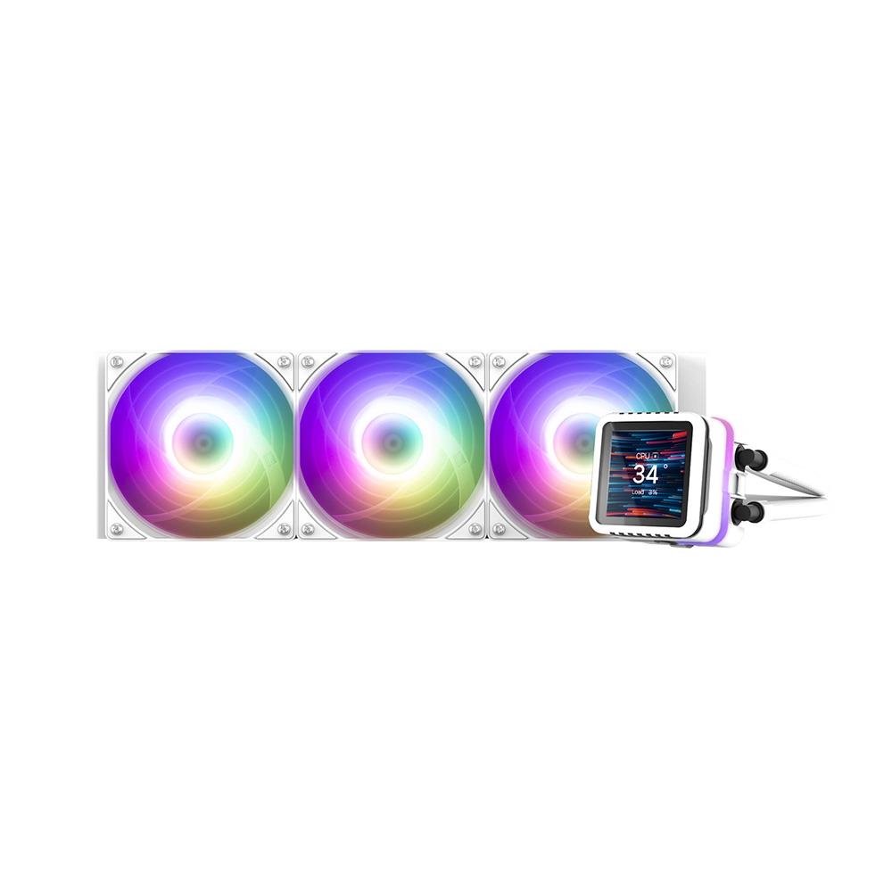 ZALMAN ALPHA2 DS A36 BEYAZ 71 CFM 3x120mm ARGB AMD/Intel 360mm SIVI ...