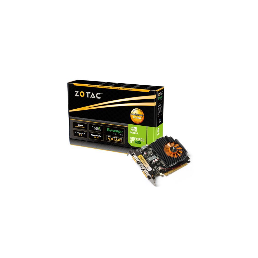 Zotac Gt630 Synergy Ddr3 1Gb 128Bit Nvidia Geforce Dx11. Ekran Kartı ...